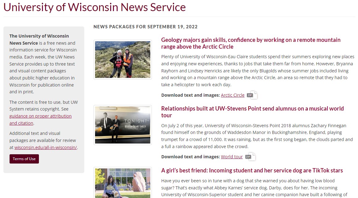UW System launches news service - WBA Newsroom