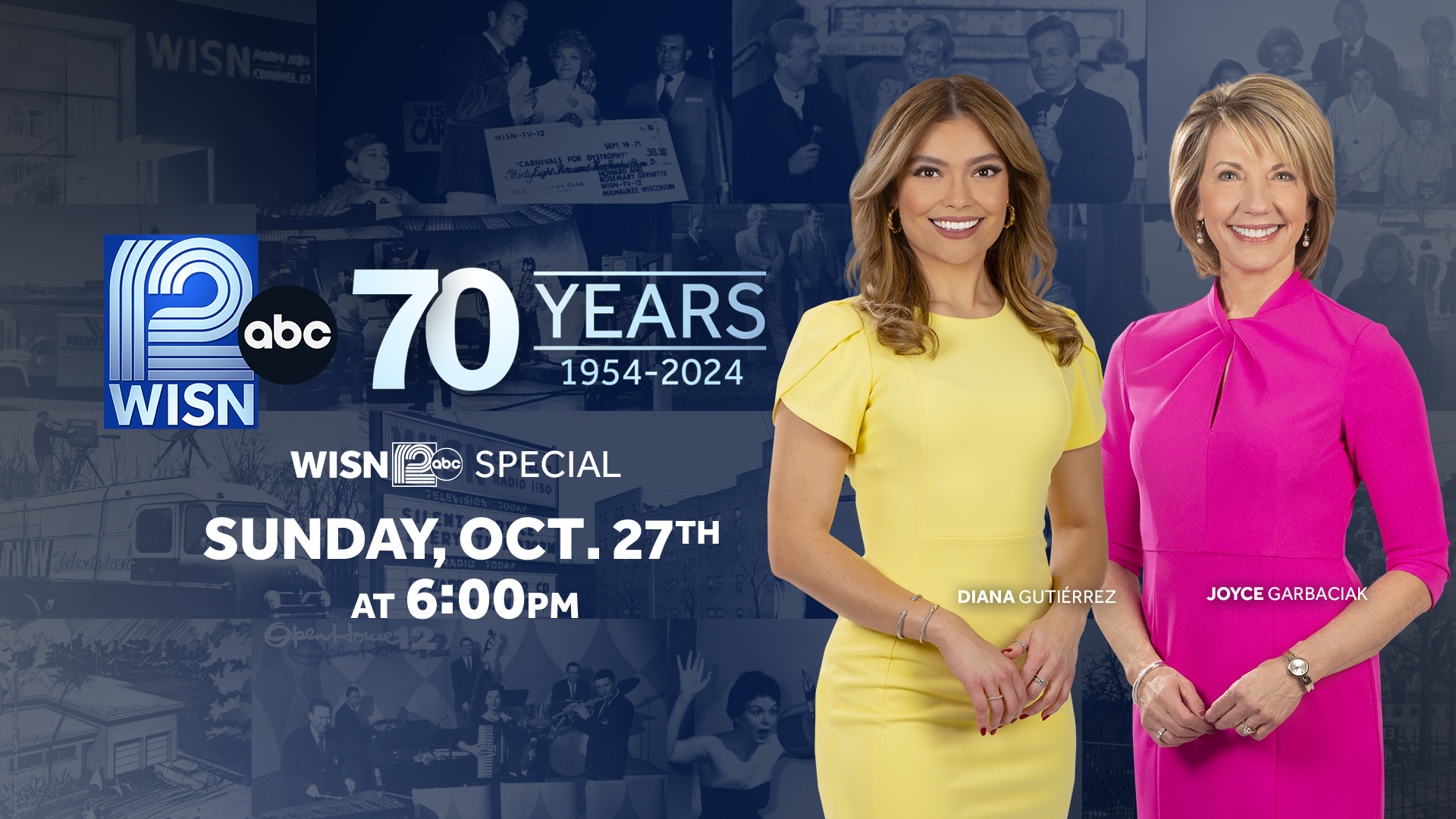 WISN-TV marks 70 years with a TV special - WBA Newsroom